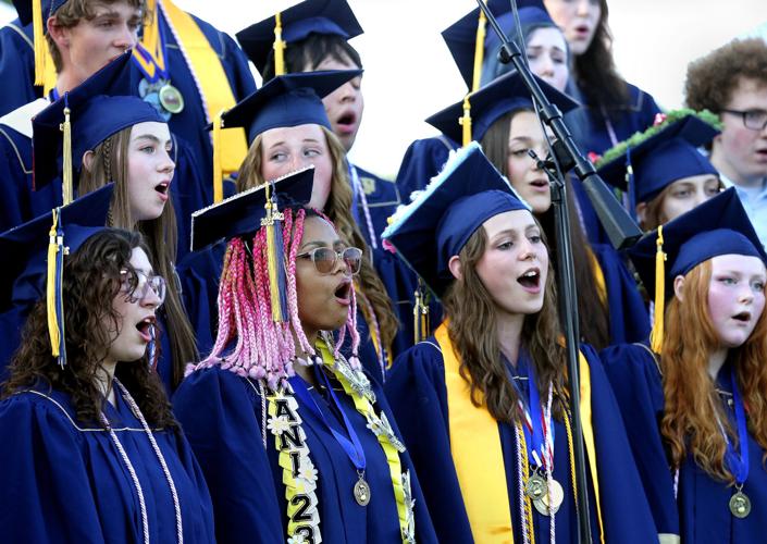 'We grow best when challenged': 320 graduate from James Wood High ...