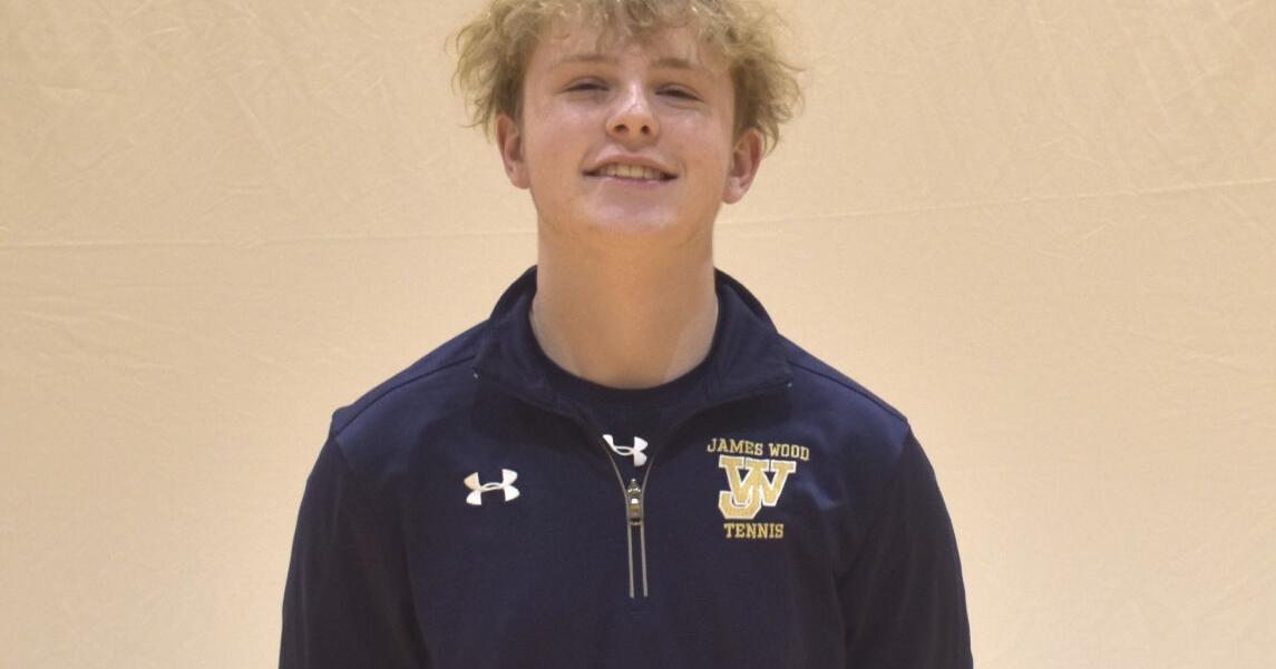 Athlete Spotlight: James Wood tennis player Josh Lucas | Winchester ...