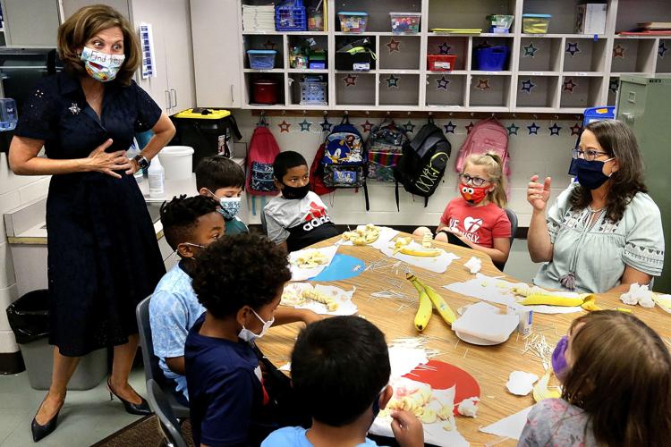 Va. first lady visits local summer school program, shares information ...