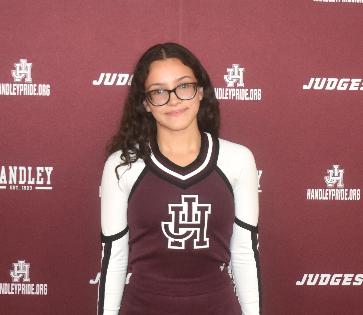 Athlete Spotlight: Handley cheerleader Malu Hernandez-Bermejo ...