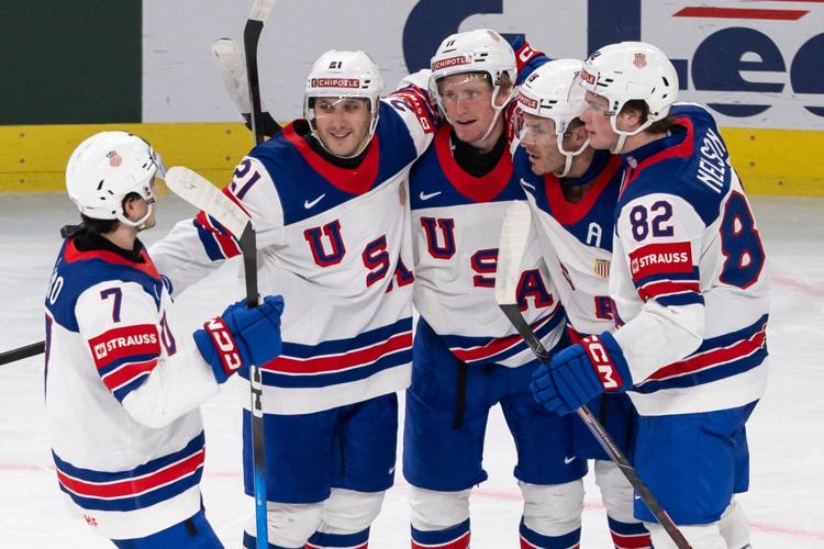 Latvia stuns the US 4-2 at ice hockey world championship | Associated ...