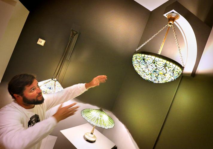 New exhibit at MSV highlights colorful art of Tiffany glass ...