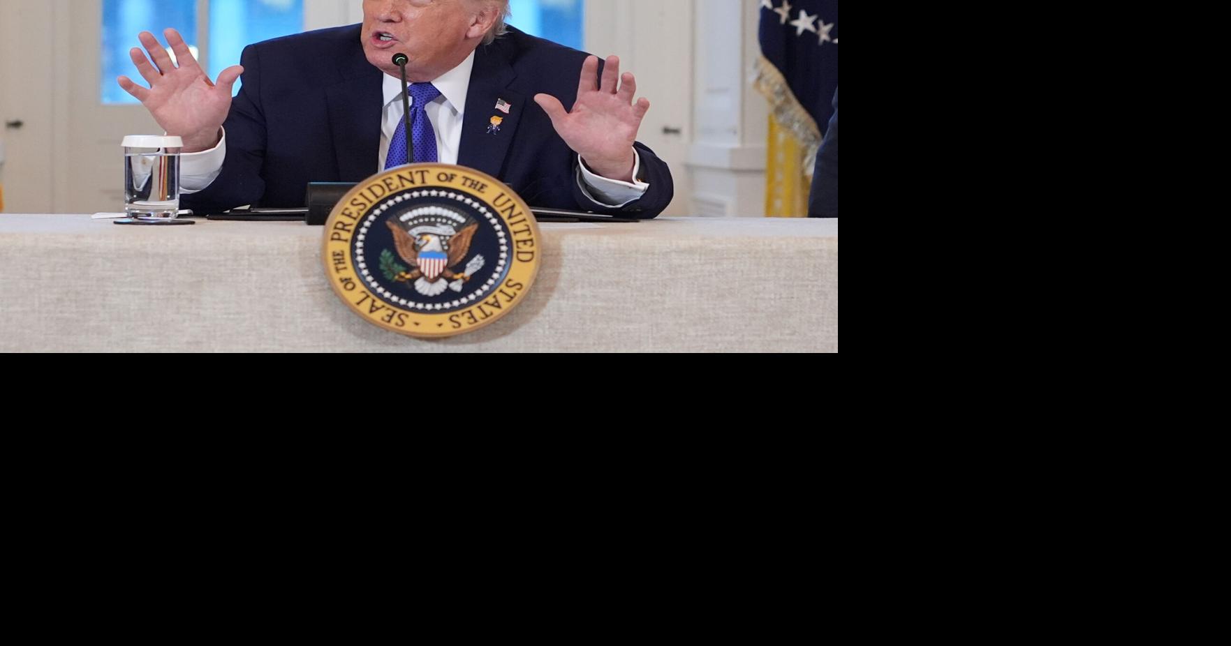 Reference to Trump's impeachments is removed from the display of his ...