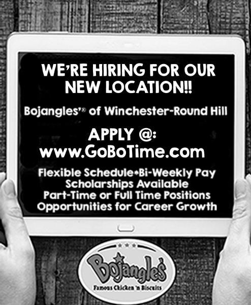 Bojangles | Employment | winchesterstar.com