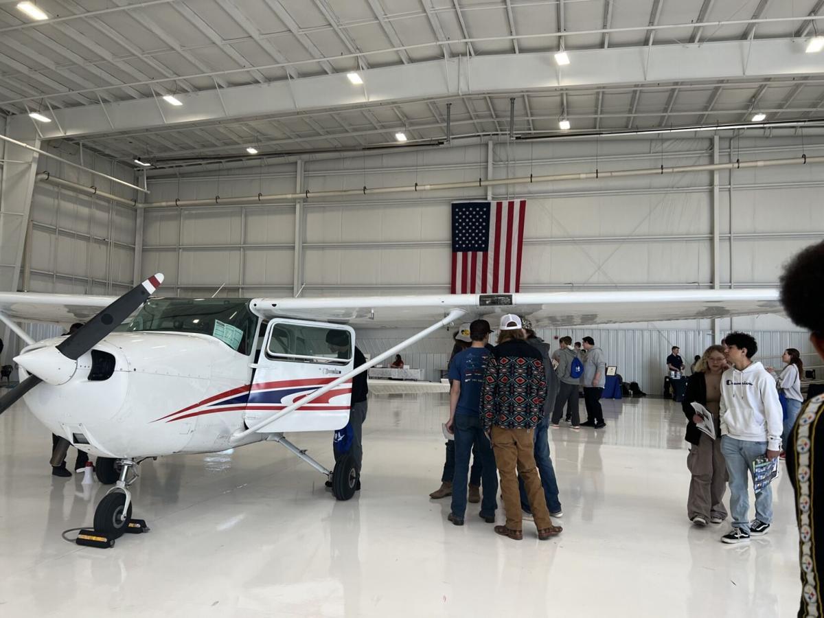 Ready for take off: Students learn about aviation careers at airport's first Aerospace Day ...