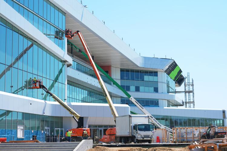Belmont Park rebuild nears the finish line as the Belmont Stakes is a ...