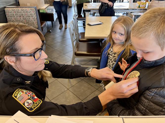 Police, kids get Election Day off to a colorful start | Winchester Star ...