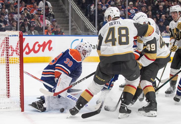 McDavid has goal and 2 assists, Oilers hold off Golden Knights 4-3 ...