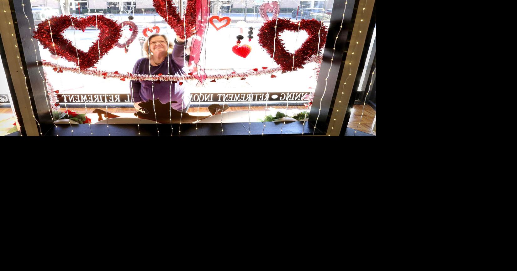 A window display with lots of heart | Winchester Star | winchesterstar.com