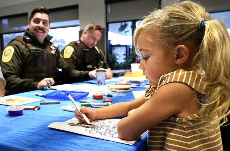 Coloring with a Cop makes a comeback | Winchester Star | winchesterstar.com
