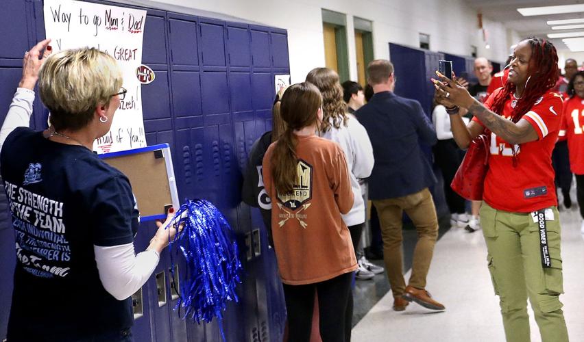 Millbrook High School honors Nazeeh Johnson and his family in advance ...