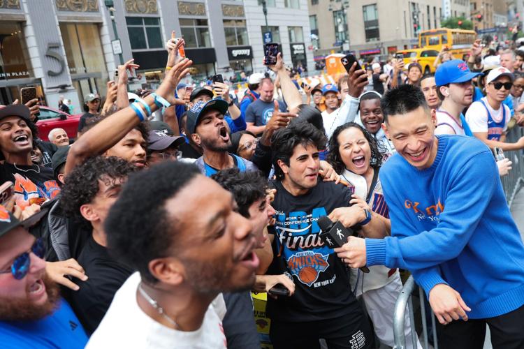 A dream day for New York fans with Knicks on the road to clinch and ...