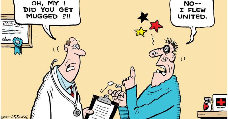 I flew United | Cartoons | winchesterstar.com