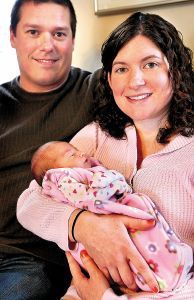 Baby Madelyn is born in front seat of family’s car | News ...