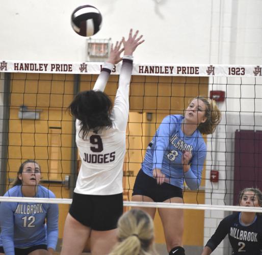 Millbrook volleyball controls Handley in sweep | Winchester Star ...