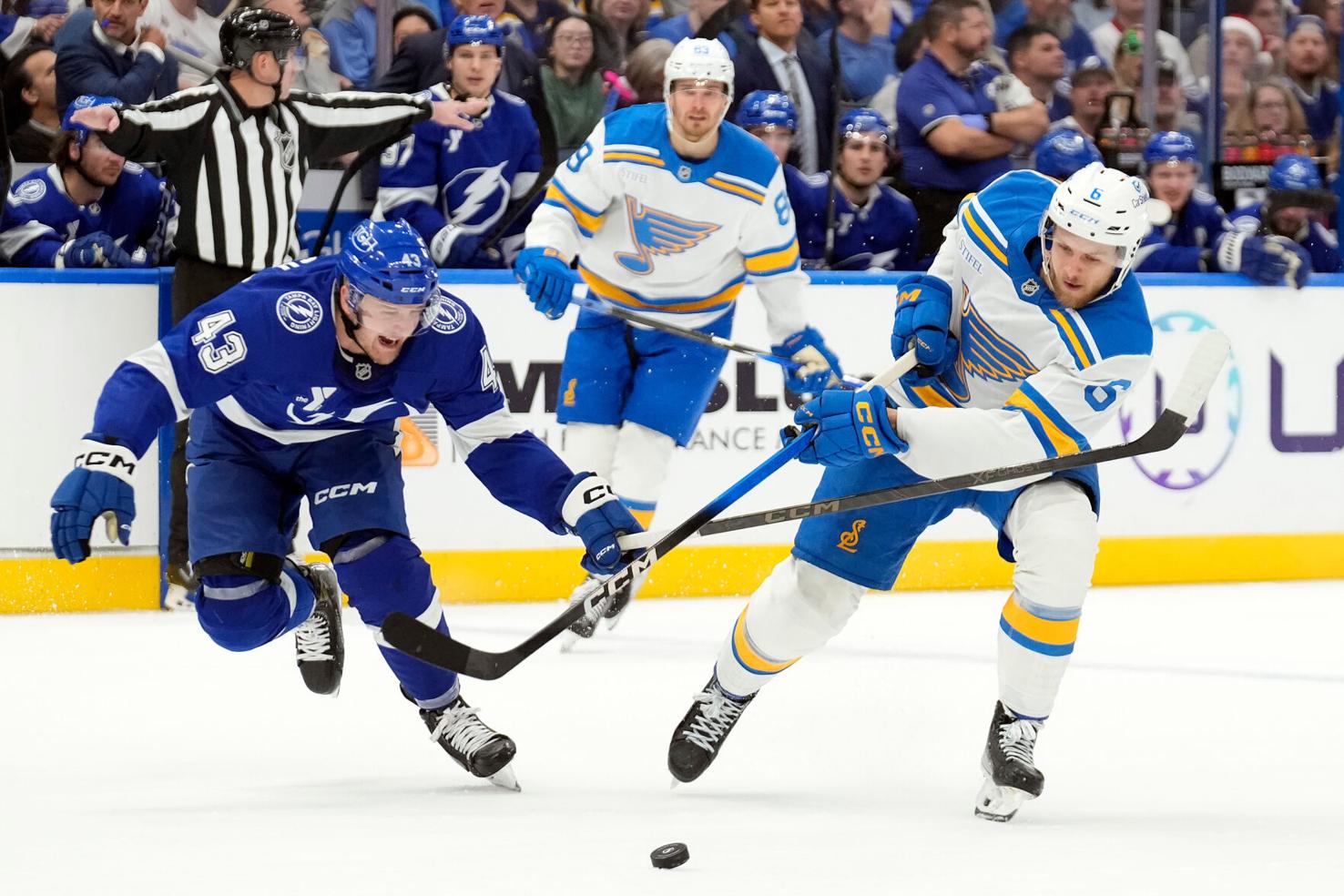 Blues sign Philip Broberg to 6-year, $48M extension | Associated Press ...