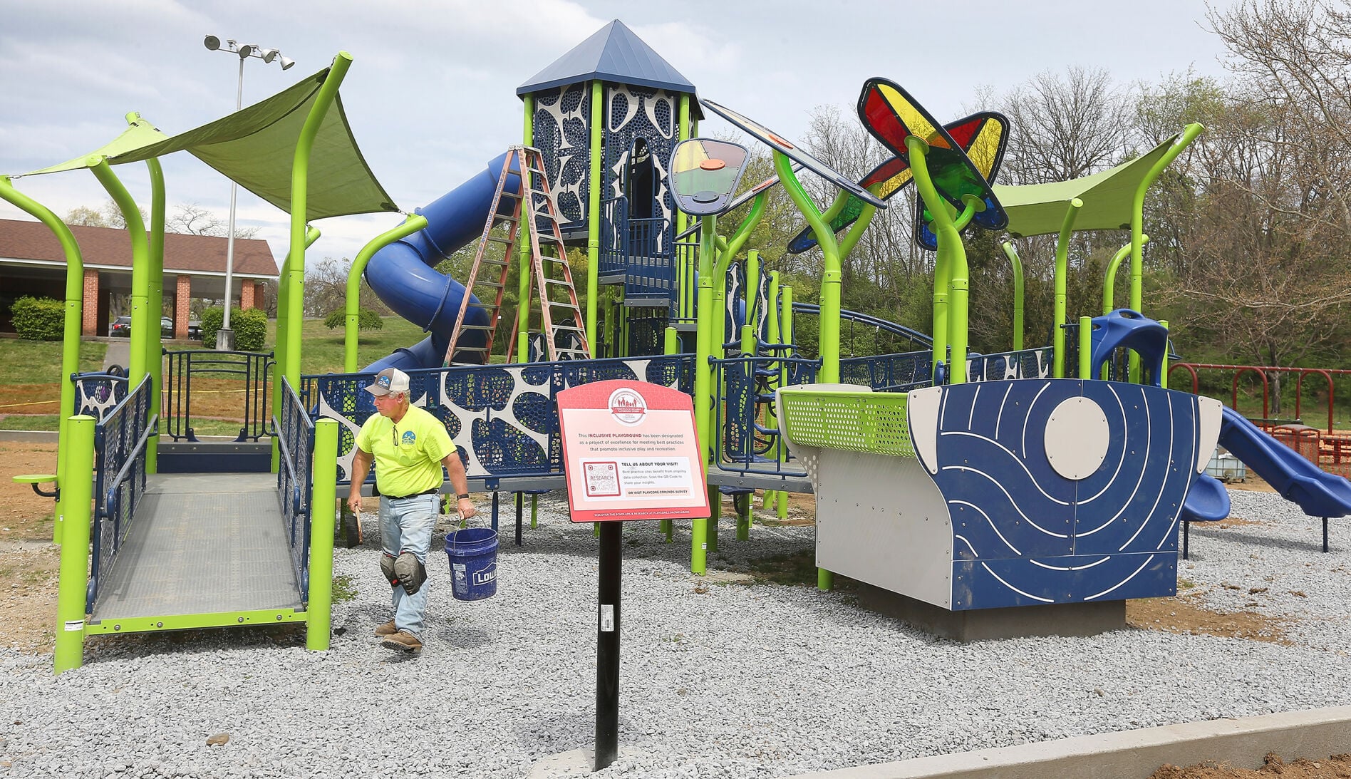 Jim Barnett Park's new inclusive playground opens Saturday | Winchester ...
