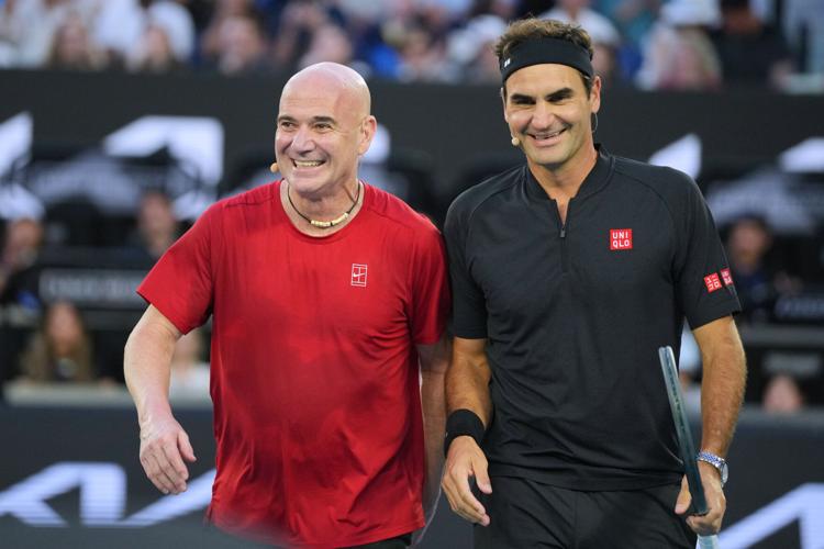 Roger Federer steals the show at Australian Open's first formal opening ...