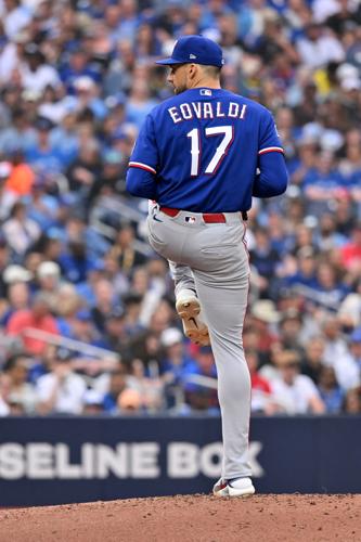 Rangers beat the Blue Jays 5-4 as Nathan Eovaldi wins his third ...