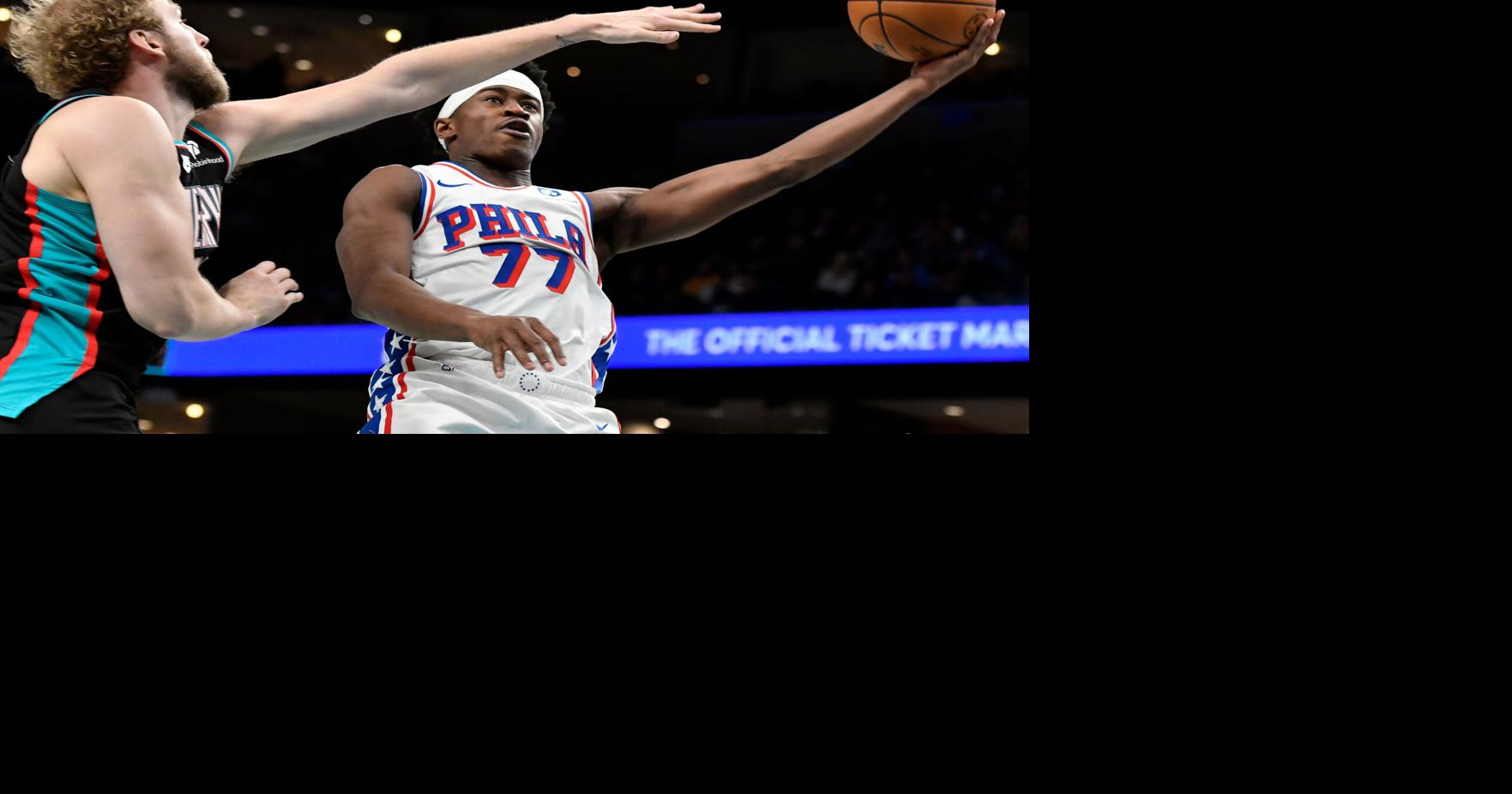 Rookie VJ Edgecombe drops 3-pointer with seconds left in OT to give ...