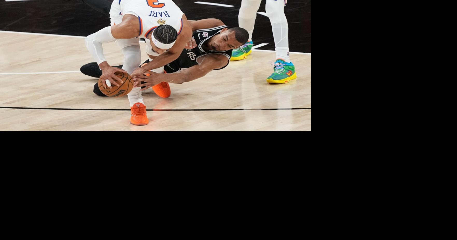 Josh Hart's efforts help Knicks turn around Game 1 of the NBA Finals ...