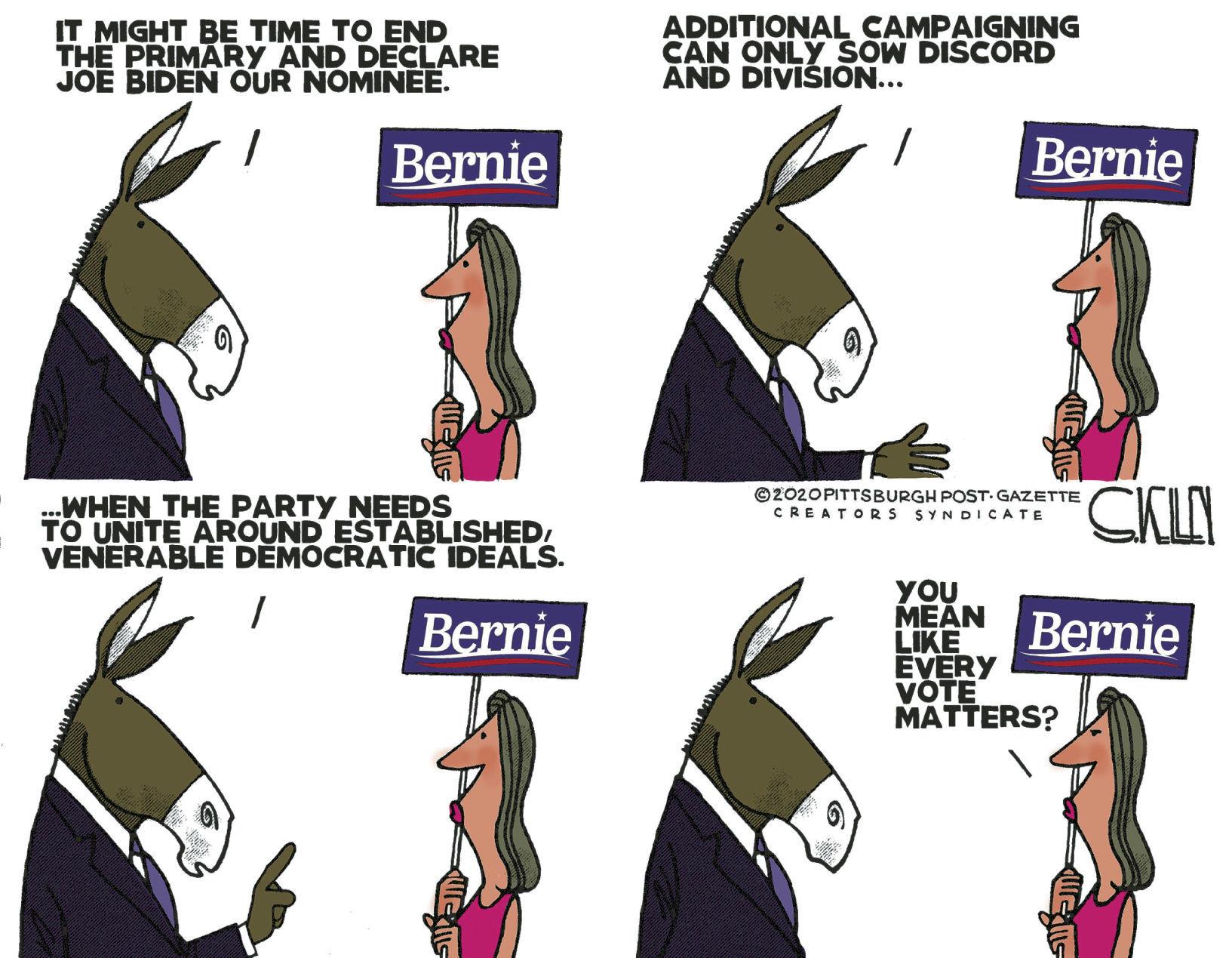 Kelly cartoon: Every vote counts | Winchester Star | winchesterstar.com