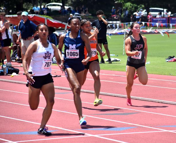 Class 4 girls' track: Handley's Worrell wins 100 for first outdoor ...