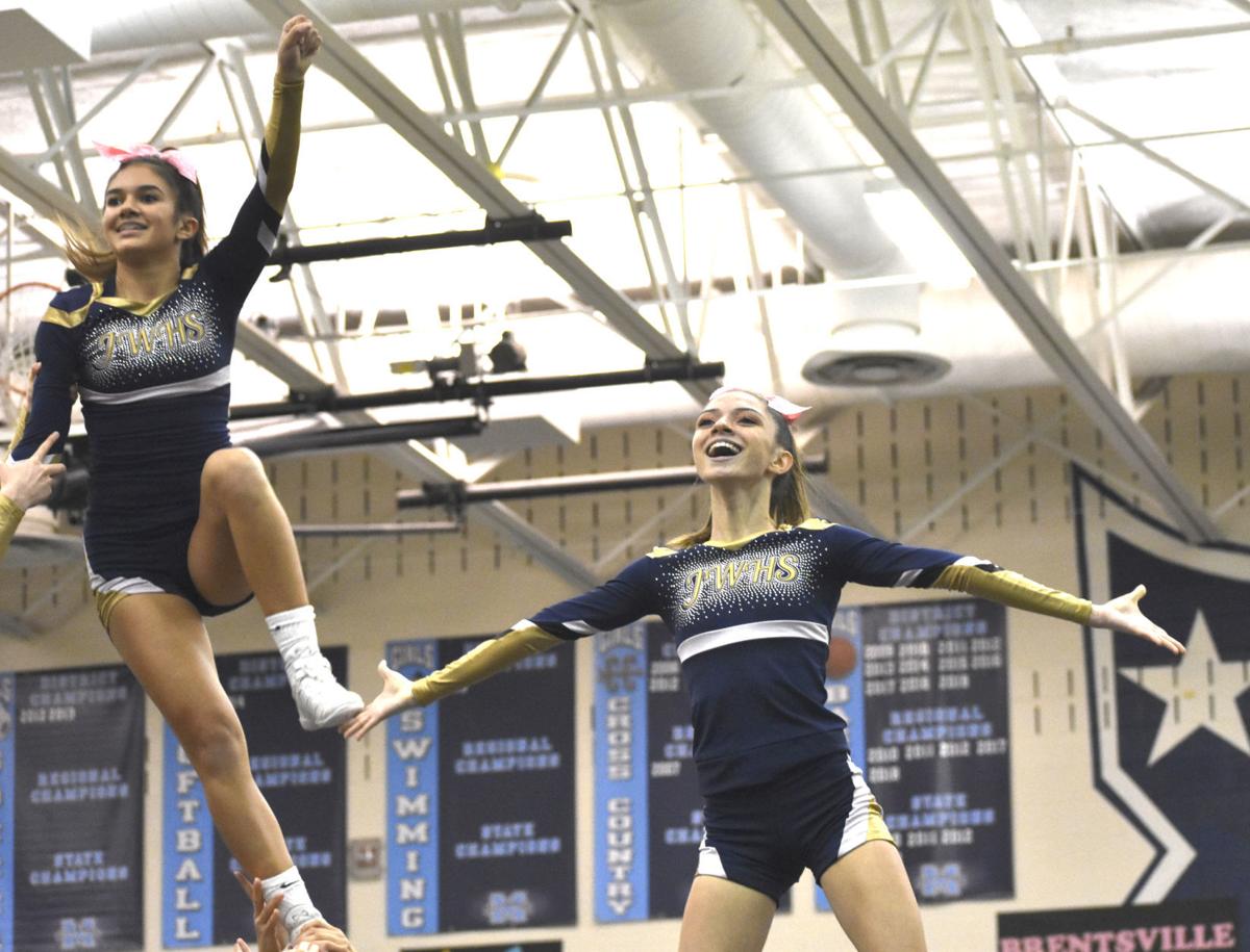James Wood defends district cheerleading title | Winchester Star ...