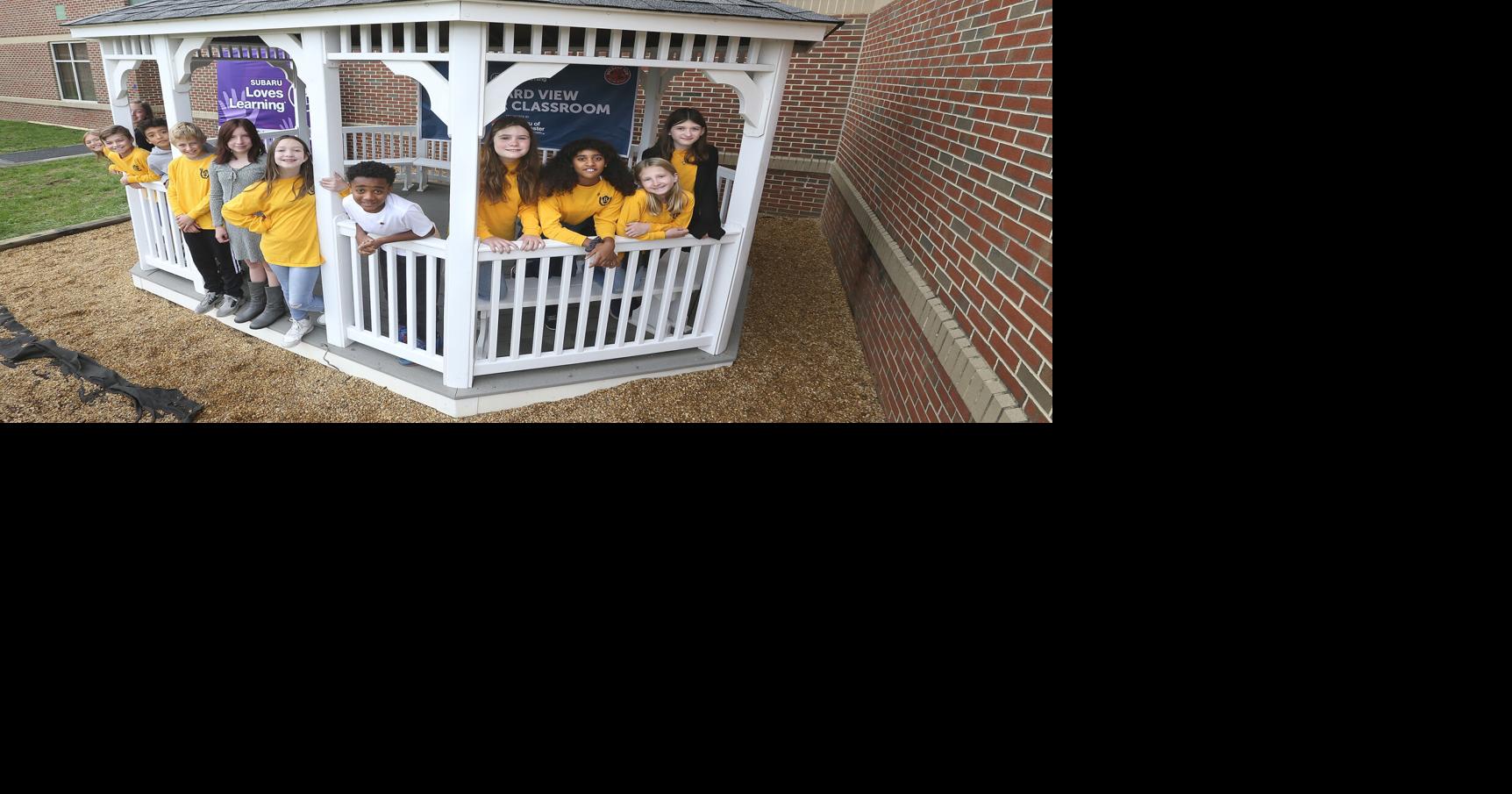 Subaru of Winchester outdoor learning pavilion unveiled at Orchard View ...