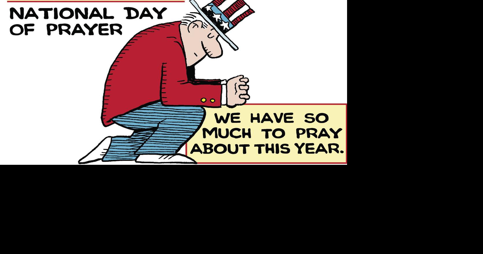 Cartoon: National Day of Prayer | Winchester Star | winchesterstar.com