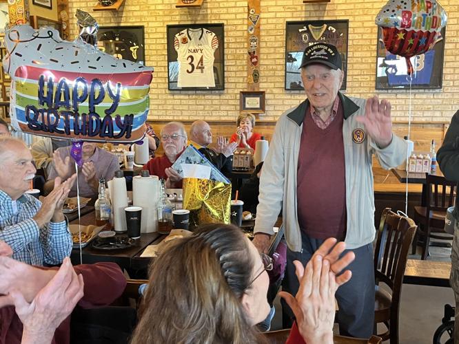 WWII vet Butler celebrates 101st birthday with friends, family ...