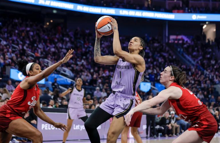 Burton, Williams lead the way as Valkyries hold off Clark, Fever in 90 ...
