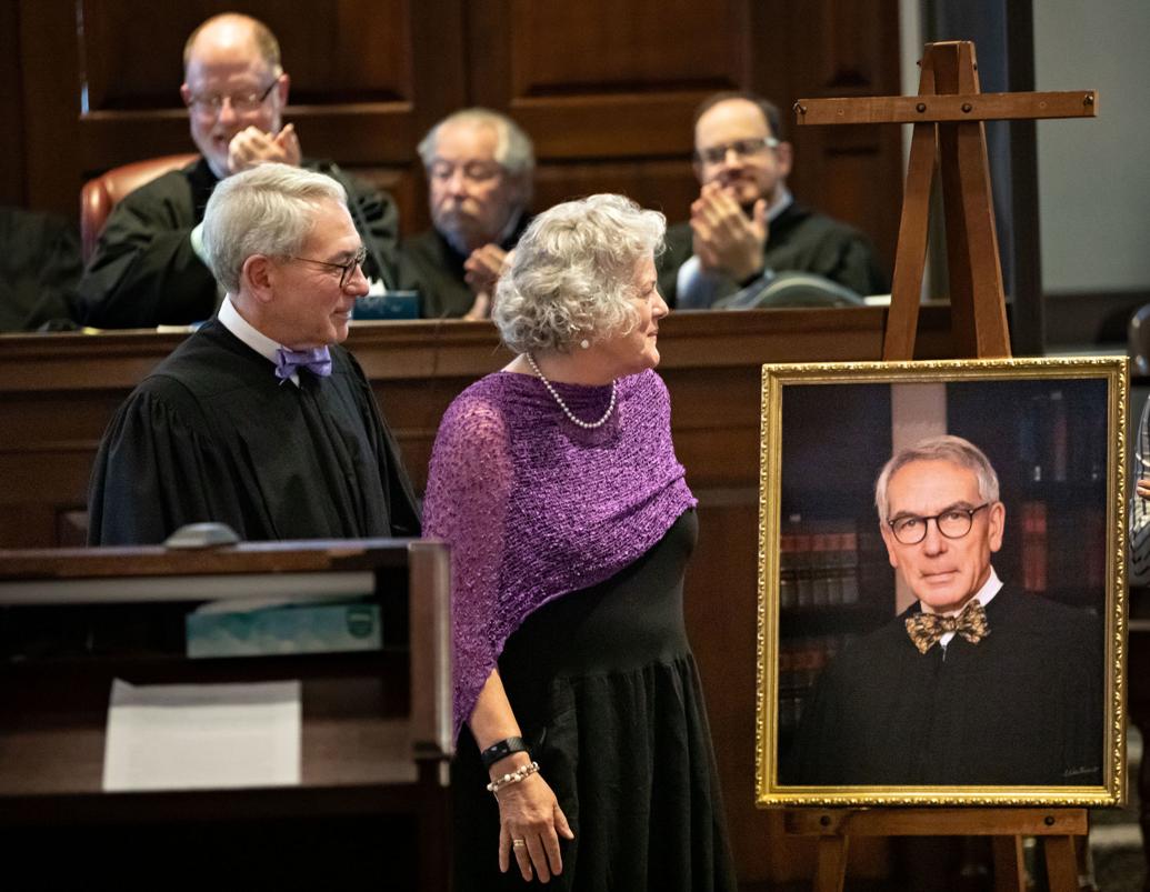 Portrait unveiled for retiring Warren County judge | Winchester Star ...