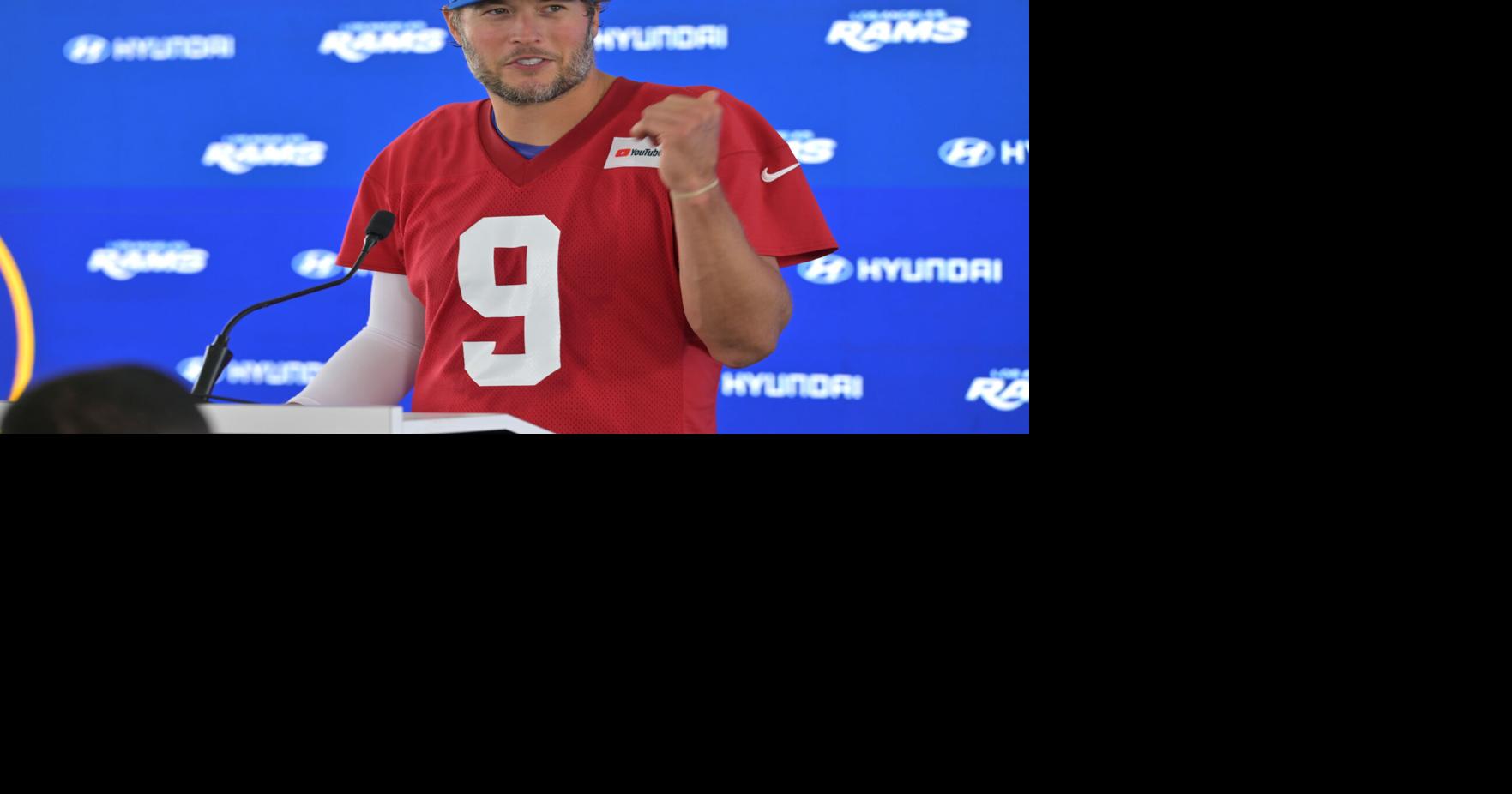 MVP Matthew Stafford says he understands why the Rams drafted Ty ...