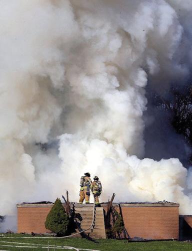 Large fire razes Gore area house | News | winchesterstar.com