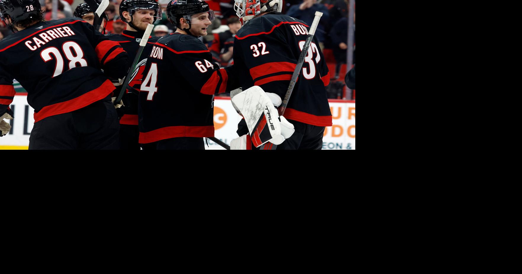 Miller scores twice, Svechnikov has four assists as Hurricanes beat ...