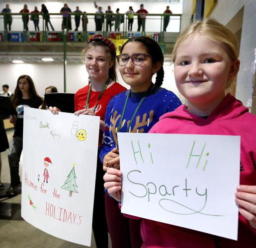 Travels with Sparty: Aylor Middle School mascot logs 110K miles with ...