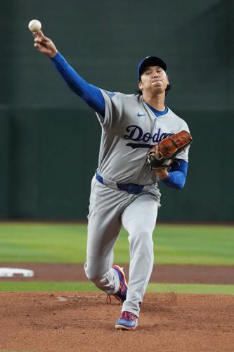 Shohei Ohtani dominates in 6 scoreless innings, Dodgers rout ...