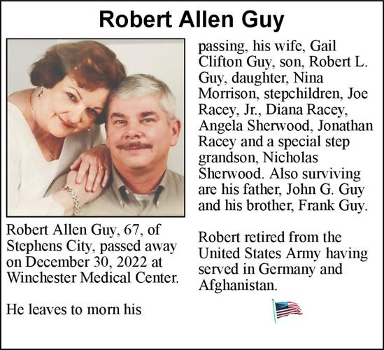 Robert Allen Guy | Obituaries | winchesterstar.com