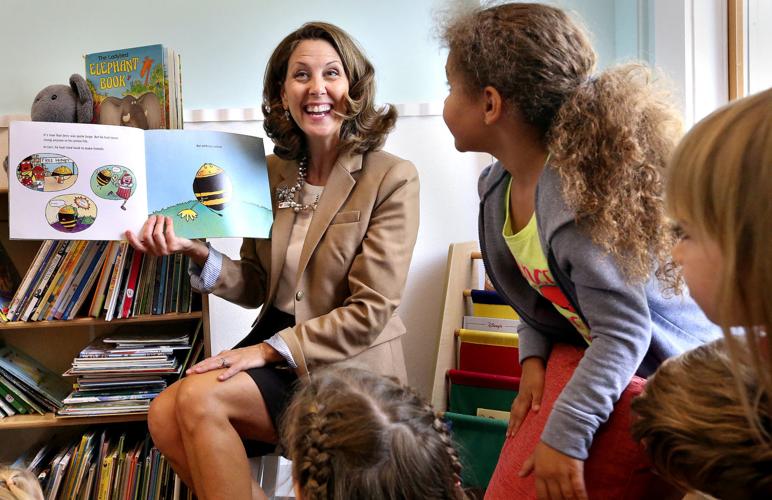 Va. first lady visits Berryville childcare facility | Winchester Star ...