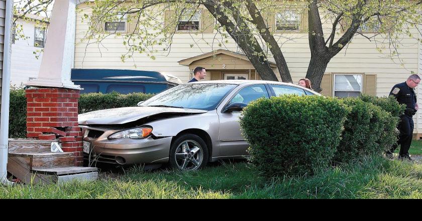 Car hits house in 2-vehicle accident; local man charged | News ...