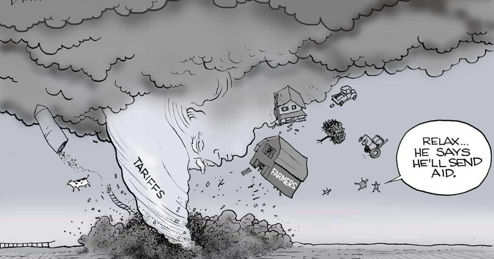 Tariff aid | Cartoons | winchesterstar.com