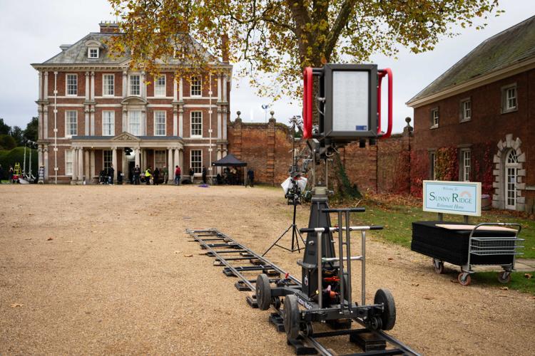 On the set of the first Agatha Christie show where mysteries are solved with the internet ...