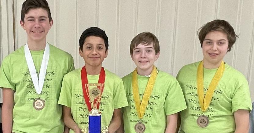 Cotter JHS math team ends season in first place | Community ...