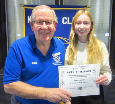 Winona County 4-H member honored by Kiwanis | Community | winonapost.com