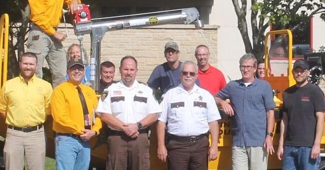 Dive & Rescue Team receives new crane from Thern | Community ...