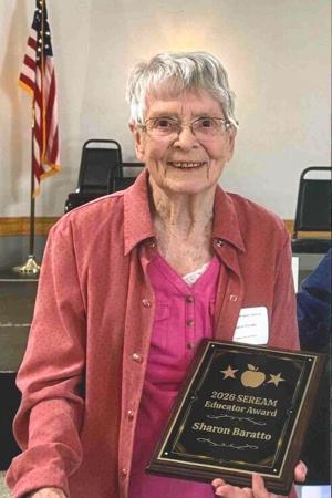 Baratto recognized for service to retired teachers’ group | Community ...
