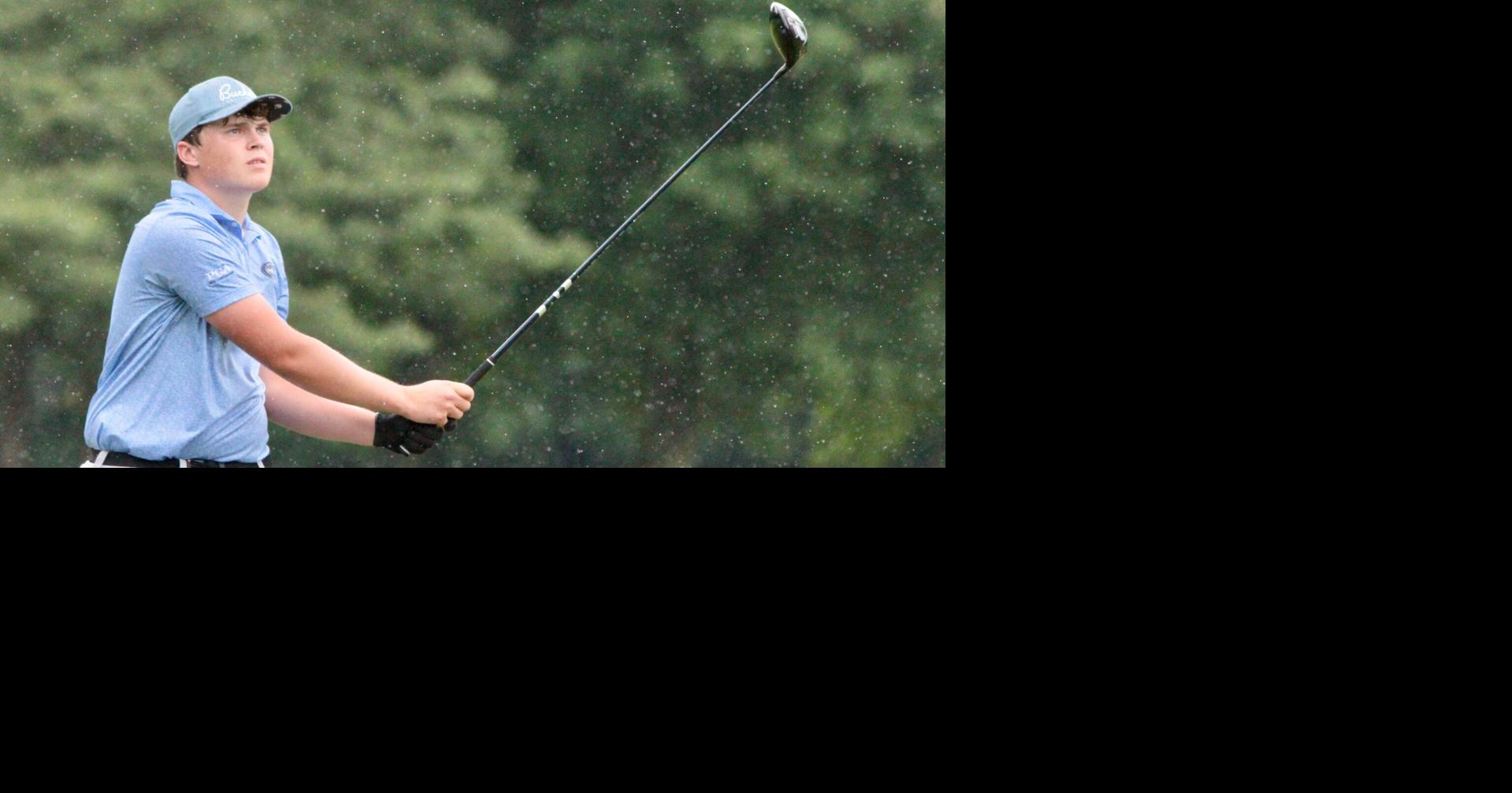 Milton's Kade Wieland makes it sing in the rain as he shoots a 65 at ...