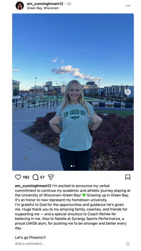 The Scoop: Long drives won't be an issue for Emma Cunningham as the ...