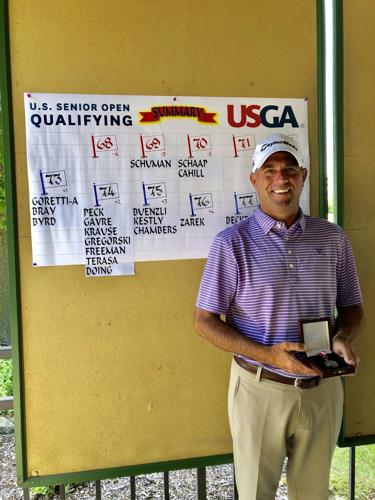 Up-and-down par on No. 18 delivers Madison native Jim Schuman a second ...